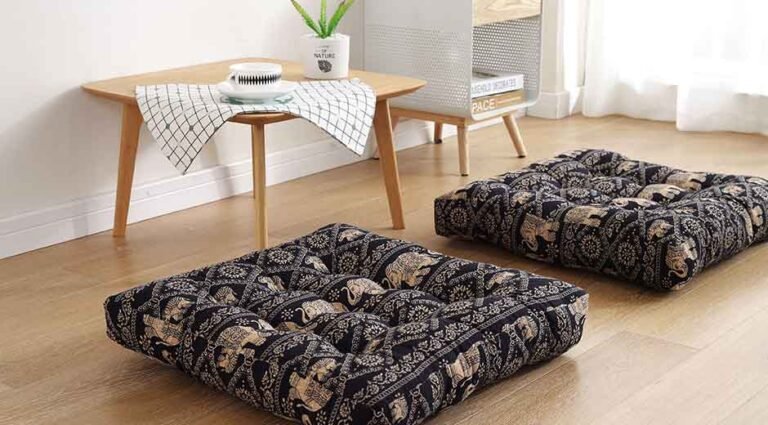 Meditation Made Comfortable: Best Hemp Floor Seating Pillows for ...